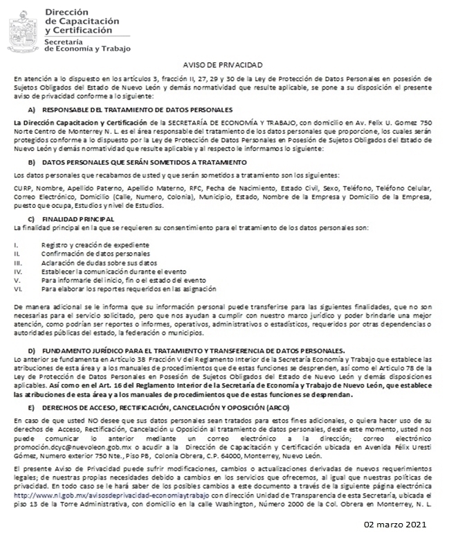 NORMA Oficial Mexicana NOM-036-STPS-2018, Factores de riesgo ergonómico ...