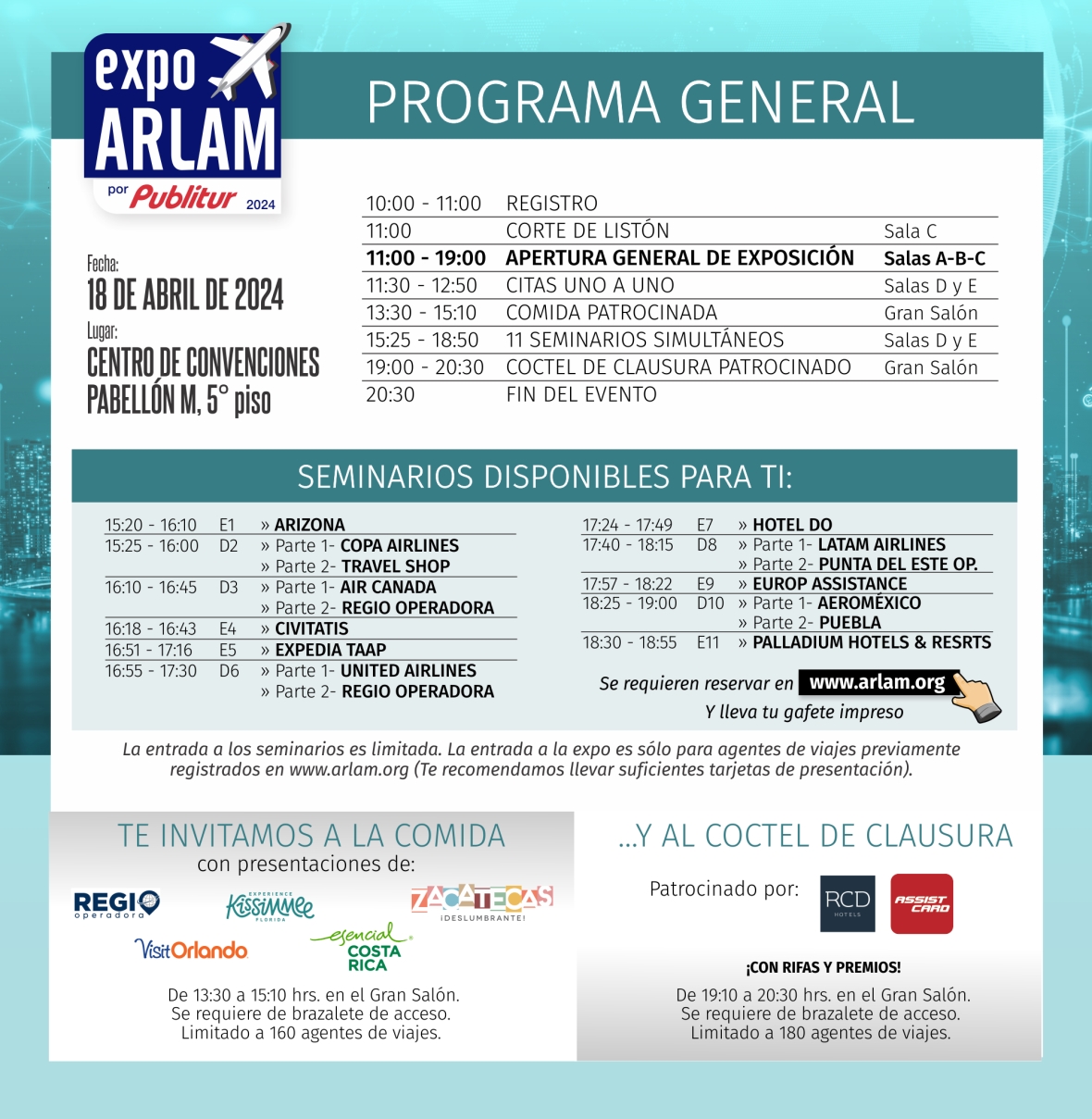 Expo ARLAM 2024 - Inicio