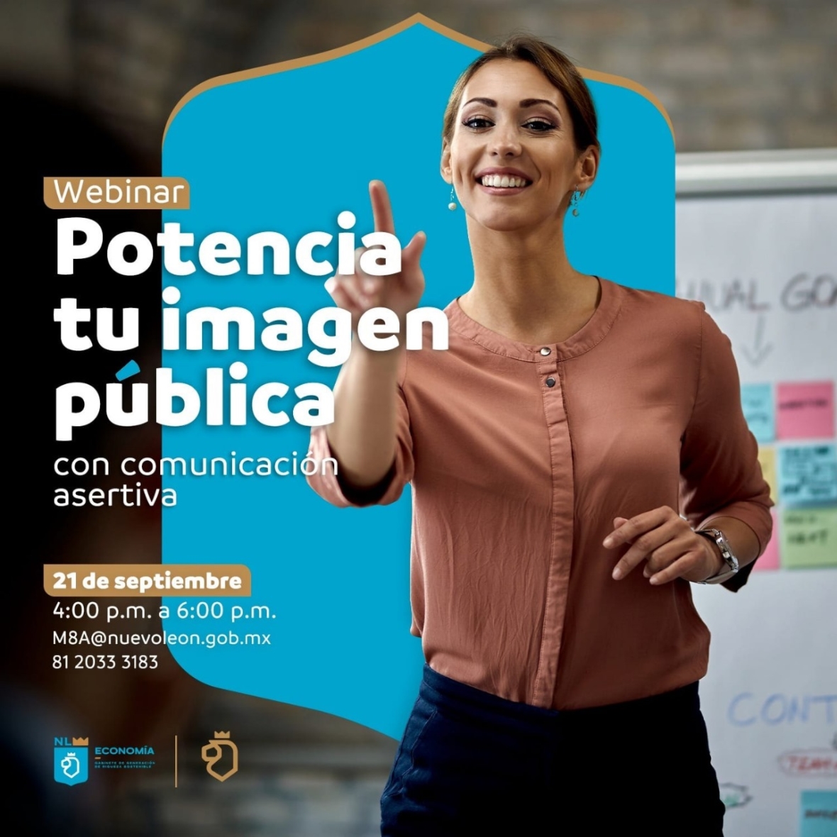 Aprende comunicación asertiva y proyecta una imagen exitosa - Inicio