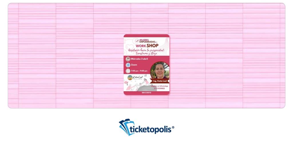 Workshop: Aceptación hacia la prosperidad: transforma y fluye - Inicio